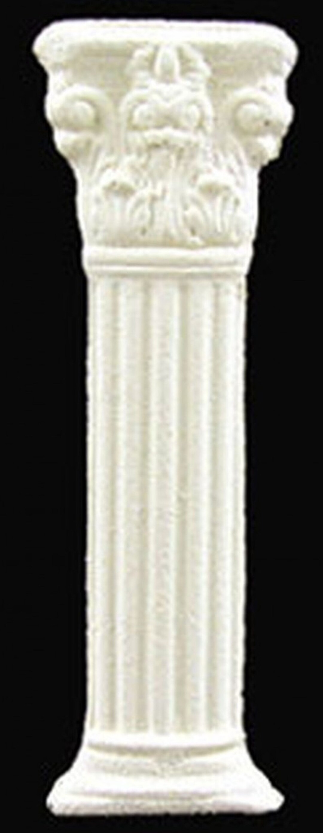 Dollhouse Miniature Column Applique in White - 2 Pcs by Unique ...