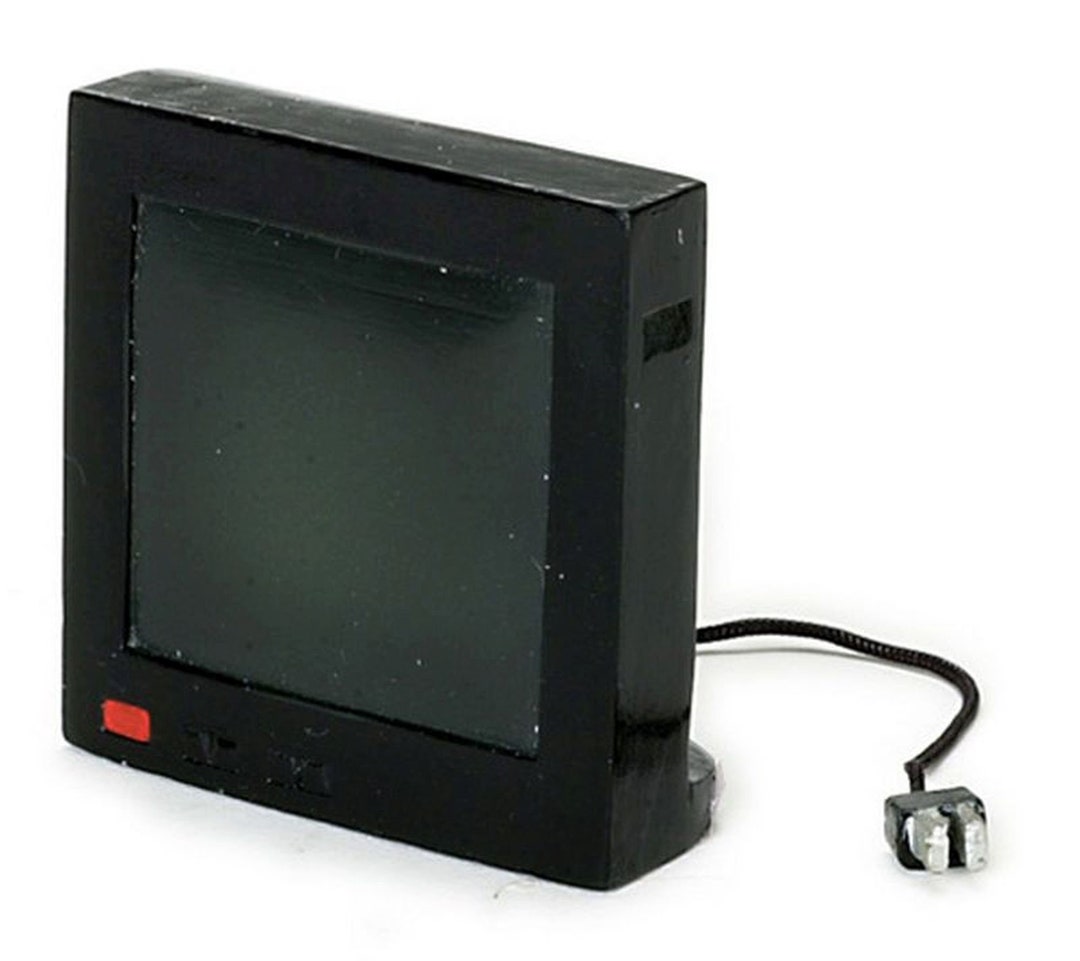 Dollhouse Miniature Large Screen Television - Etsy