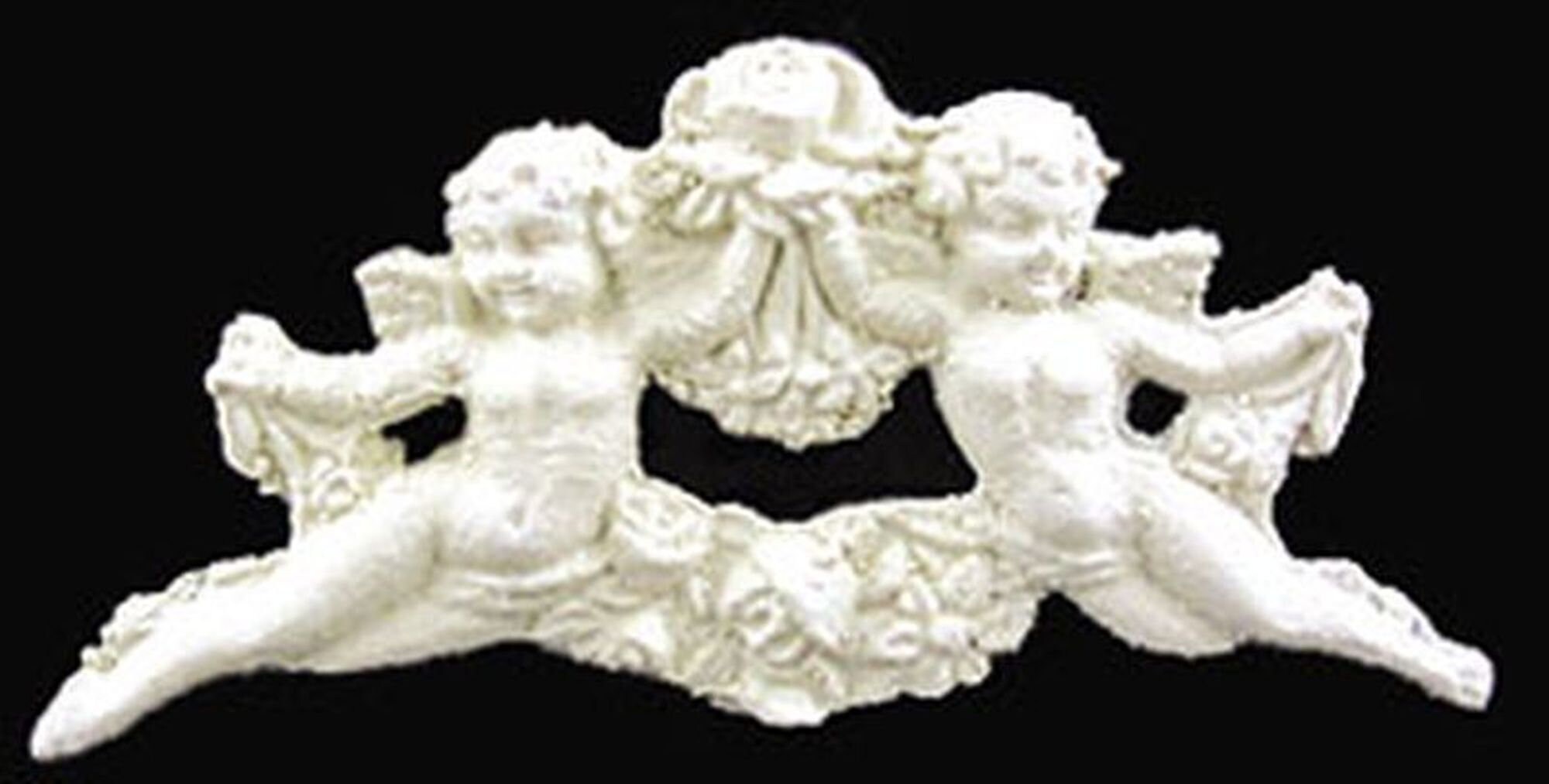 Dollhouse Miniature Angels Applique Embellishment by Unique Miniatures ...