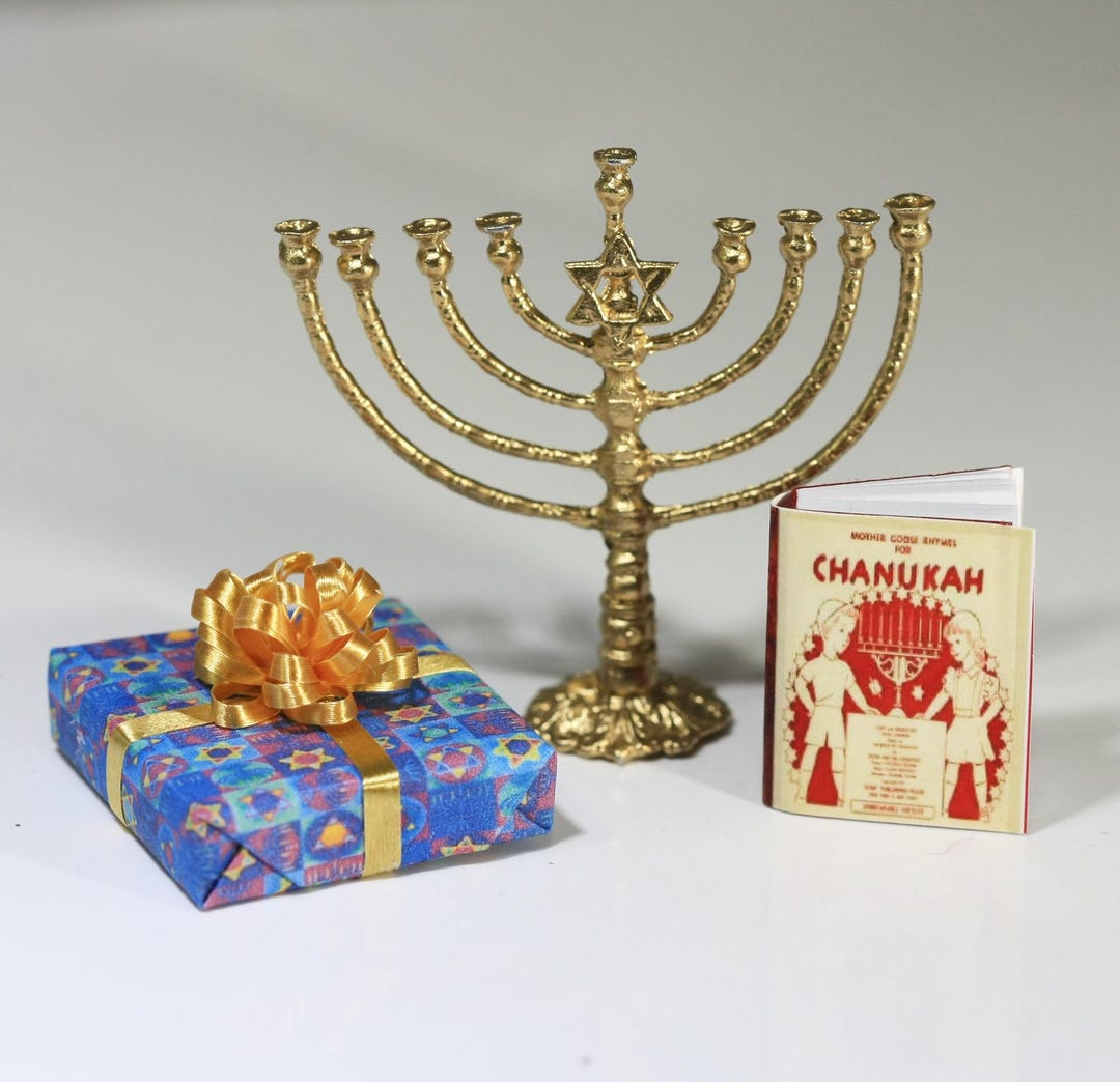 Jewish Chanukah hanukkah Celebration Set - Etsy