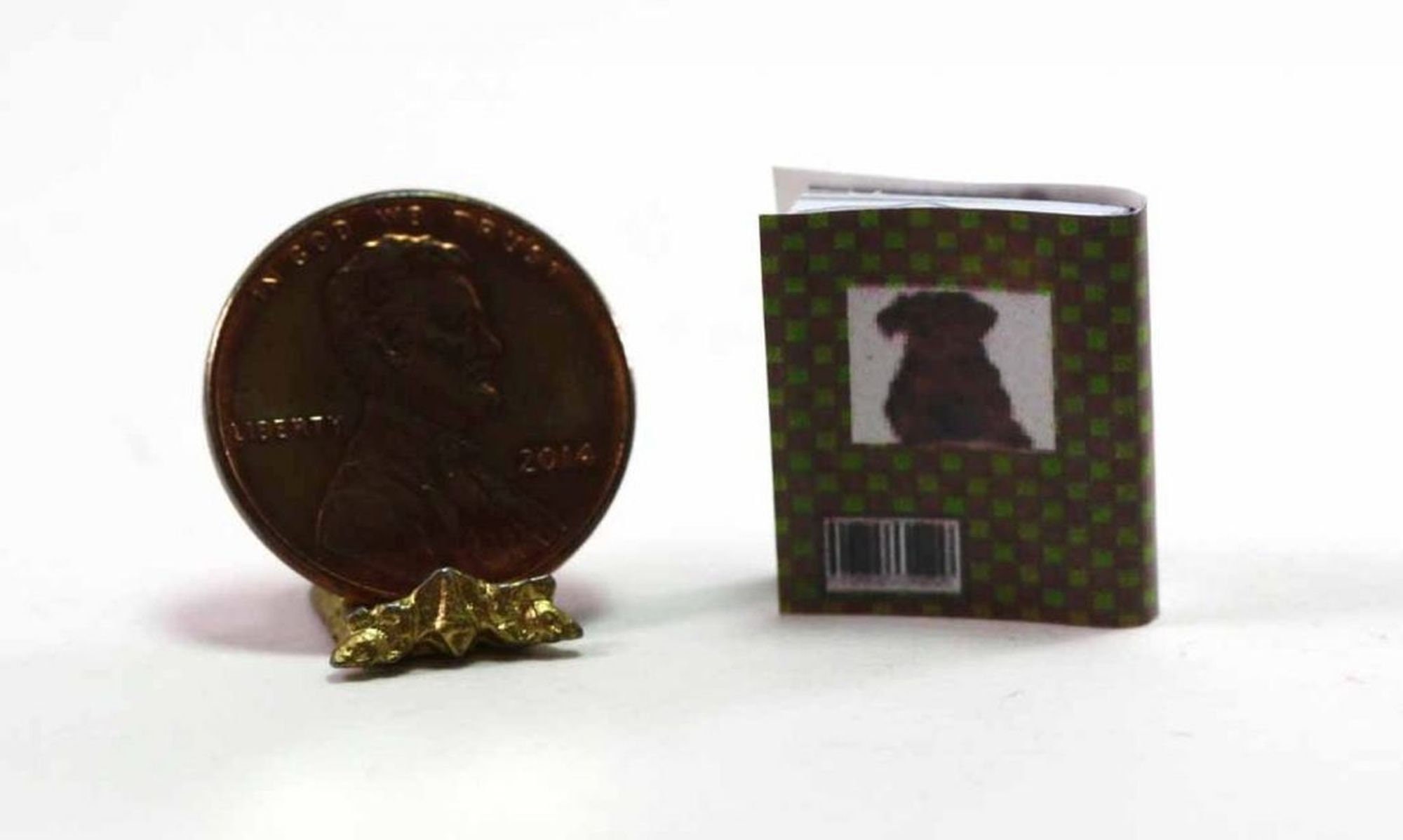 Dollhouse Miniature Puppy Dog Care Book - Etsy