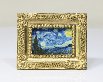 Miniature Van Gogh Painting - Etsy