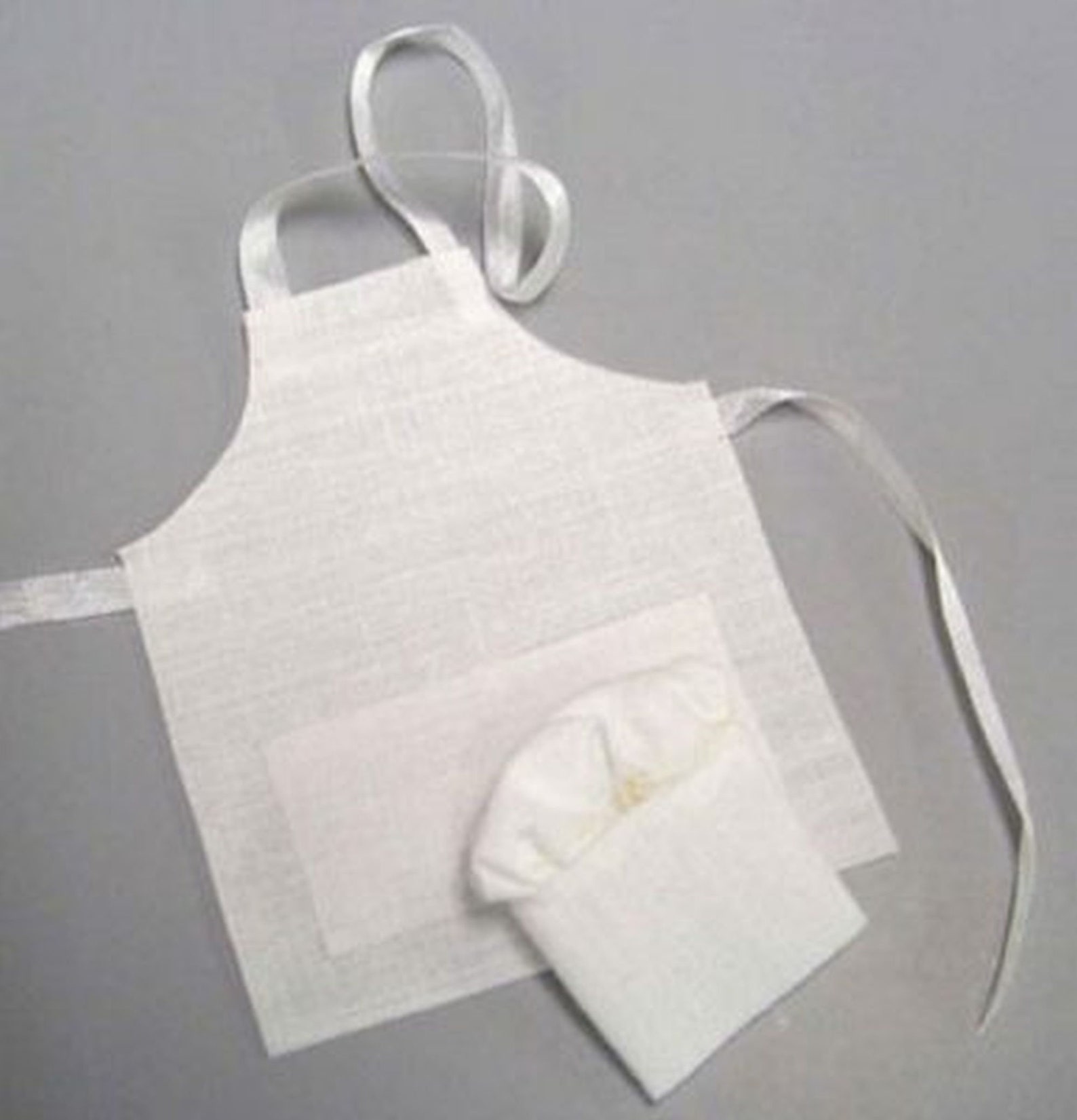 Dollhouse Miniature Chef Apron and Hat by Barb - Etsy