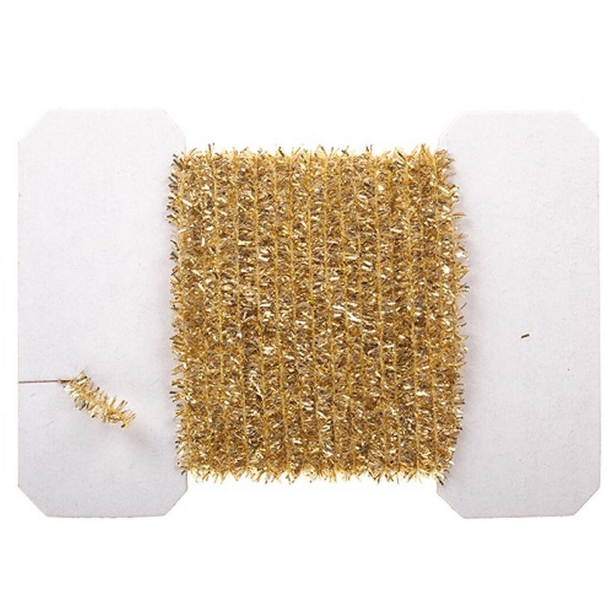 Dollhouse Miniature 1:12 Christmas Holiday Gold Tinsel Garland (2 Yards ...