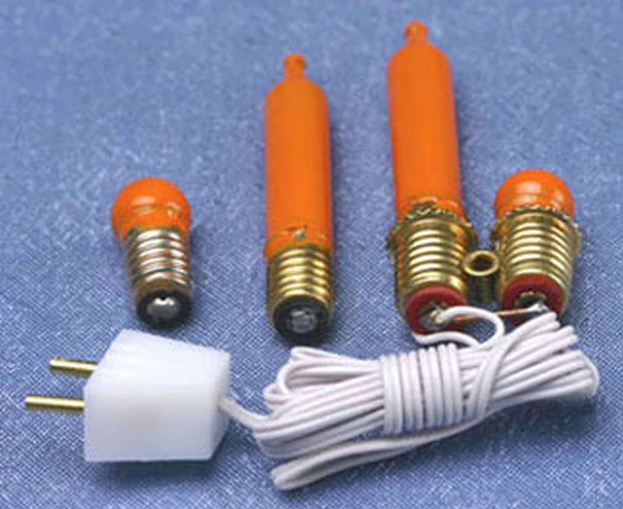 Dollhouse Miniature Flickering Fireplace Place Bulbs 12 Volt 1:12 Scale ...