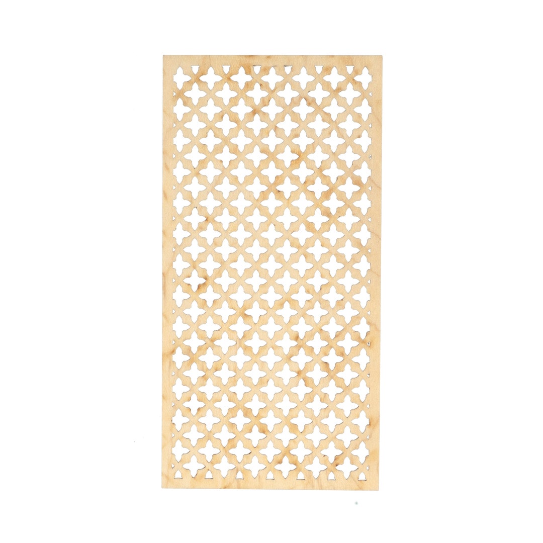 Dollhouse Miniature Window Lattice Cross by Alessio Miniatures - Etsy