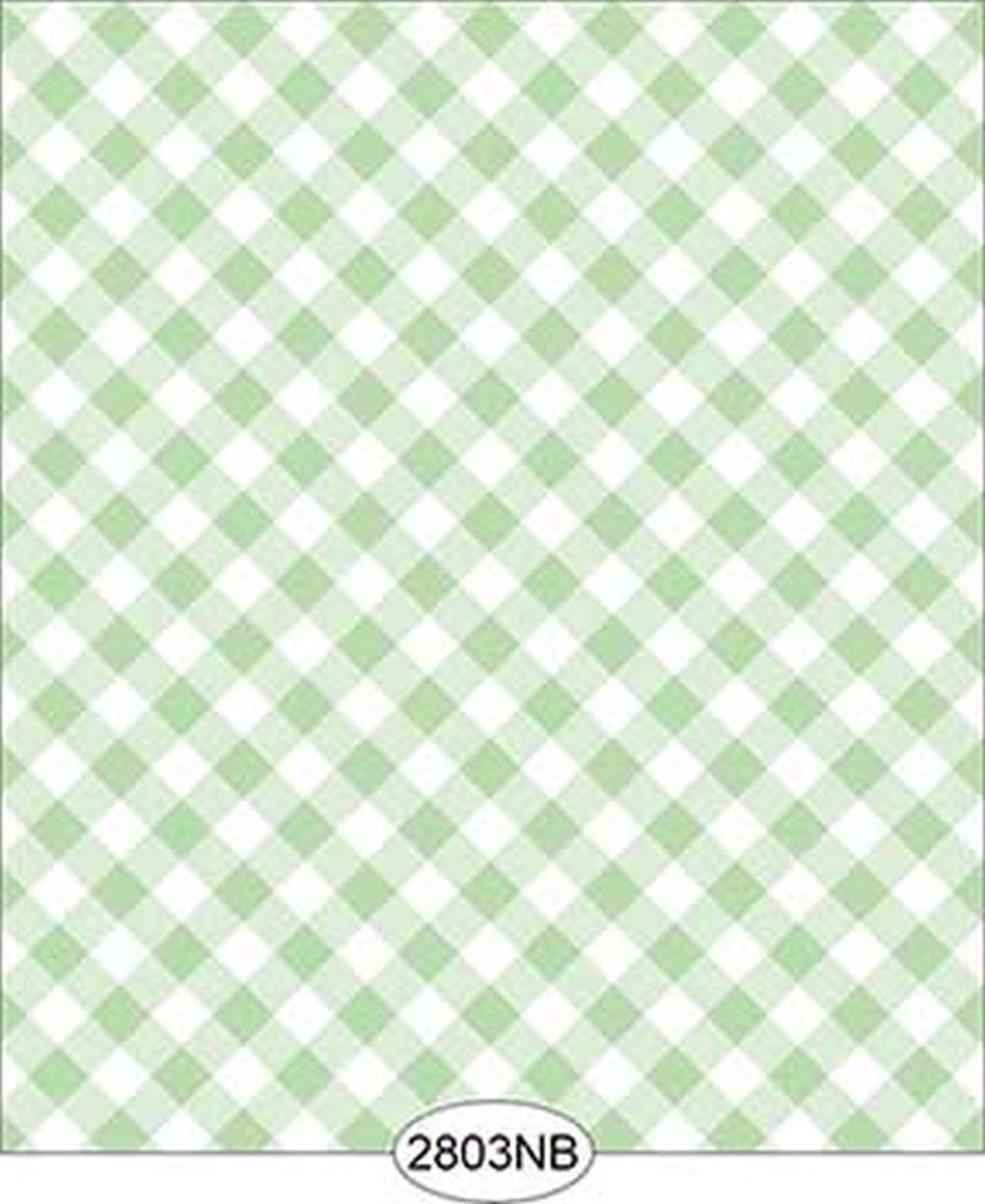 Green Checkered Border