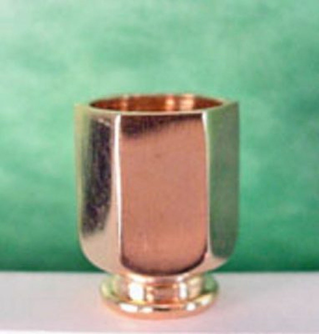 Dollhouse Miniature Clare-bell Brass Brass Ice Bucket - Etsy