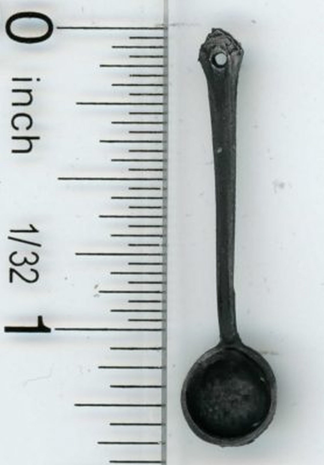Dollhouse Miniature Black Metal Soup Ladle by Island Crafts ...