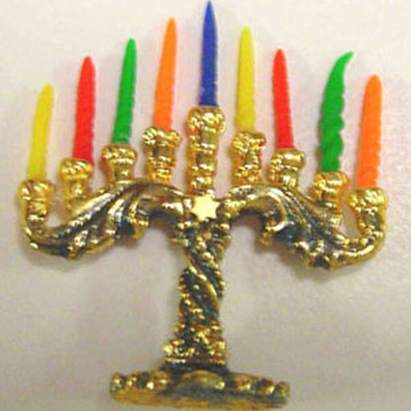 Dollhouse Menorah - Etsy