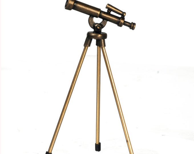 Dollhouse Miniature Telescope Miniature Decor Tiny Telescope 1:12 ...