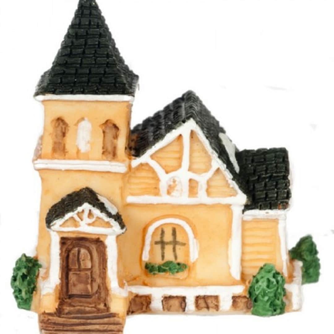 Dollhouse Miniature Manor House in Resin by Falcon Miniatures - Etsy