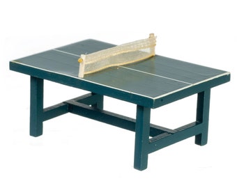 Miniature Ping Pong Table - Etsy