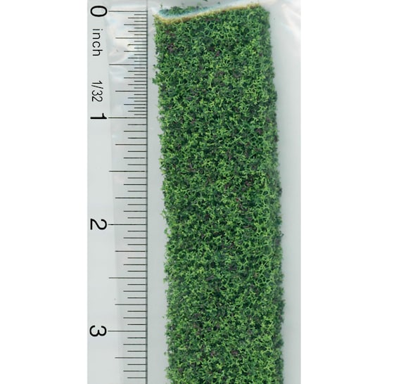Dollhouse Miniature 1 Inch Tall Dark Green Hedge by Model - Etsy