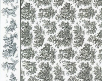 Farm Toile Wallpaper - Etsy