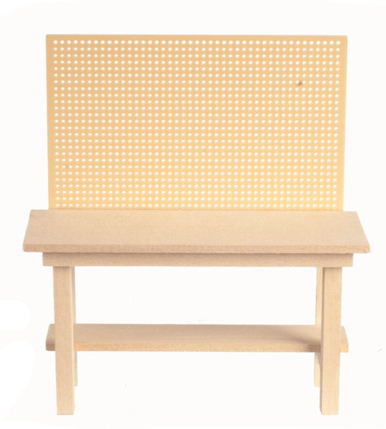 Dollhouse Miniature Empty Work Bench by Small Houses - Etsy