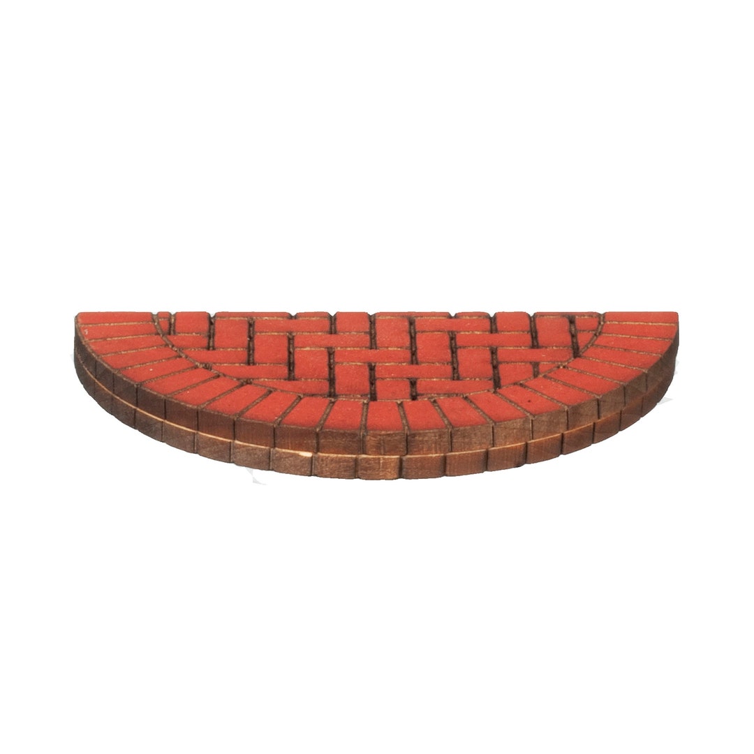 Dollhouse Miniature Large Half Moon Brick Step - Etsy UK