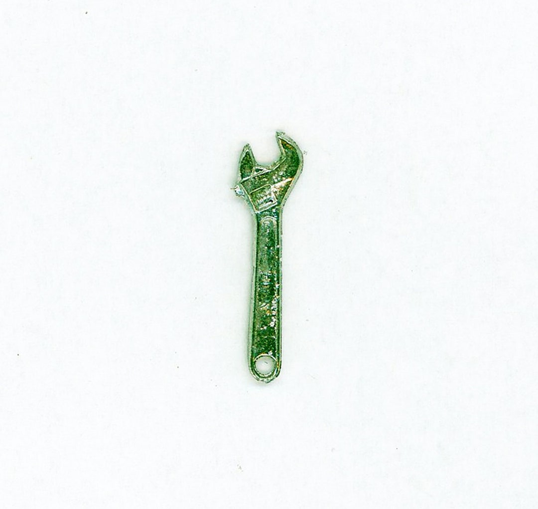 Dollhouse Miniature Adjustable Wrench by Island Crafts and Miniatures ...