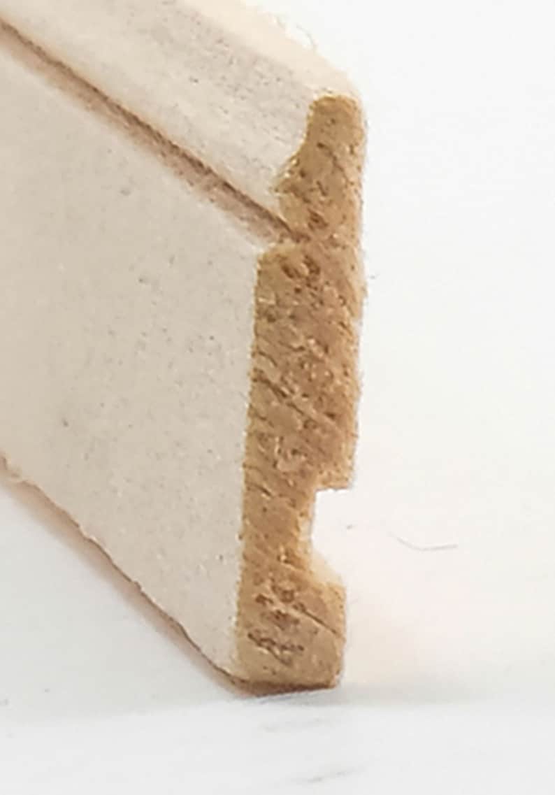 Dollhouse Miniature Unfinished Baseboard Molding by Classics - Etsy