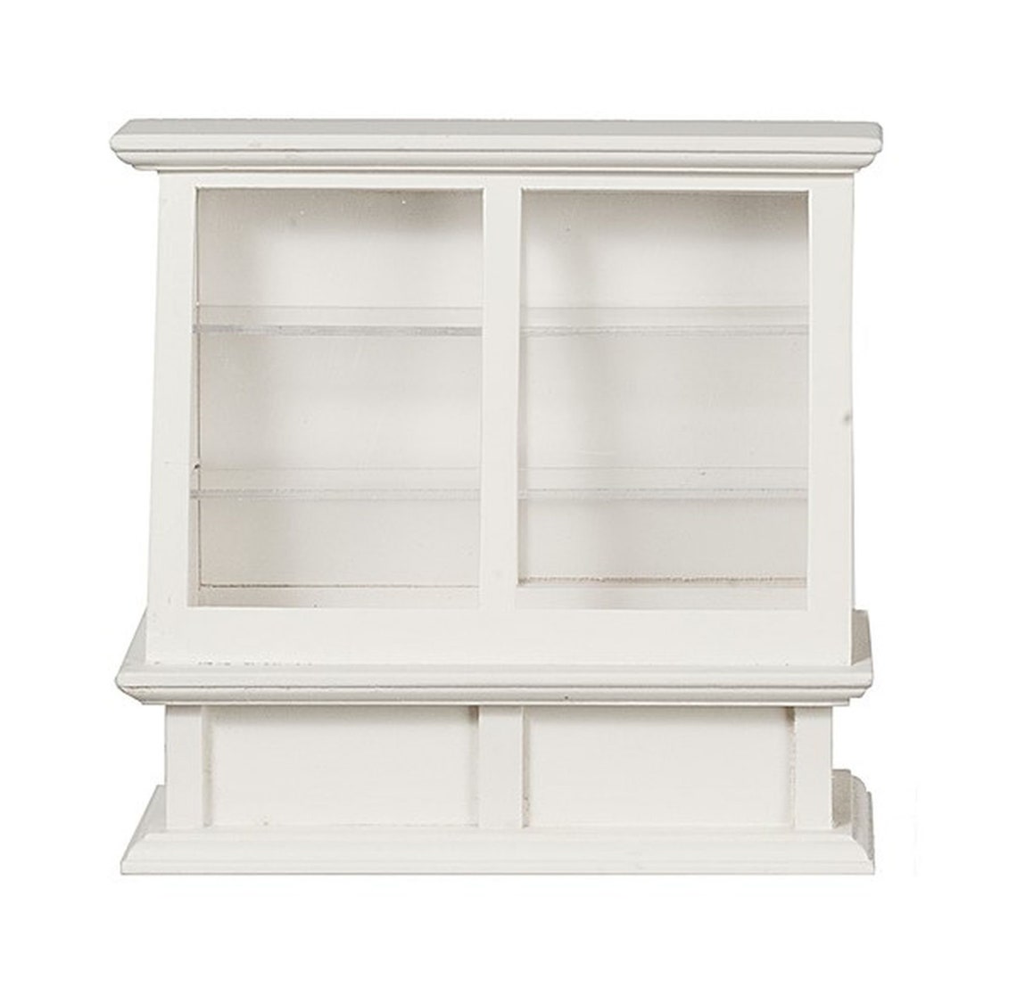 Dollhouse Miniature Store Display Case in White by Town Square ...