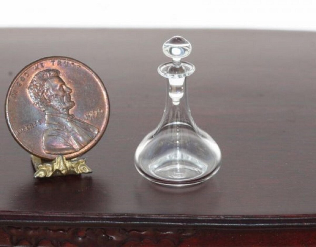 Dollhouse Miniature Artisan Glass Ships Decanter by Philip Grenyer - Etsy