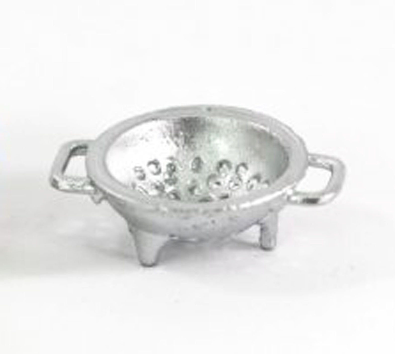Dollhouse Miniature Silver Metal Kitchen Colander - Etsy
