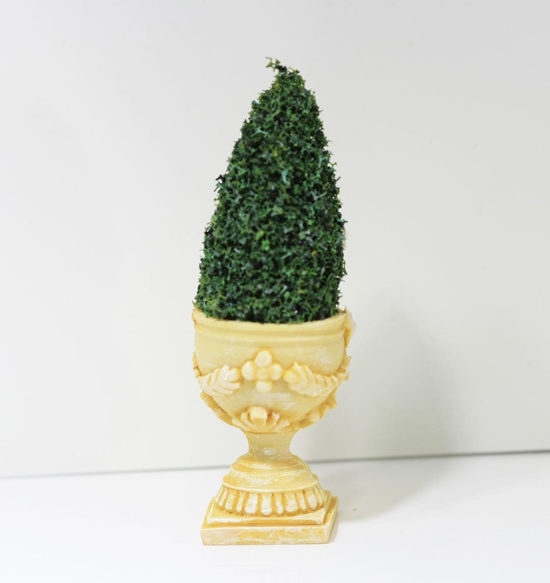 Dollhouse Miniature Artisan Topiary in an Ornate Italian Pot - Etsy