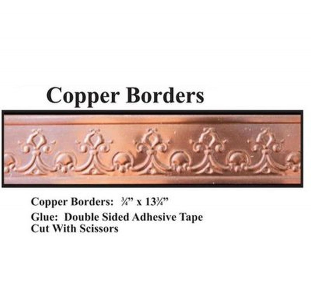 Dollhouse Copper Decorative Border by World Model - Etsy