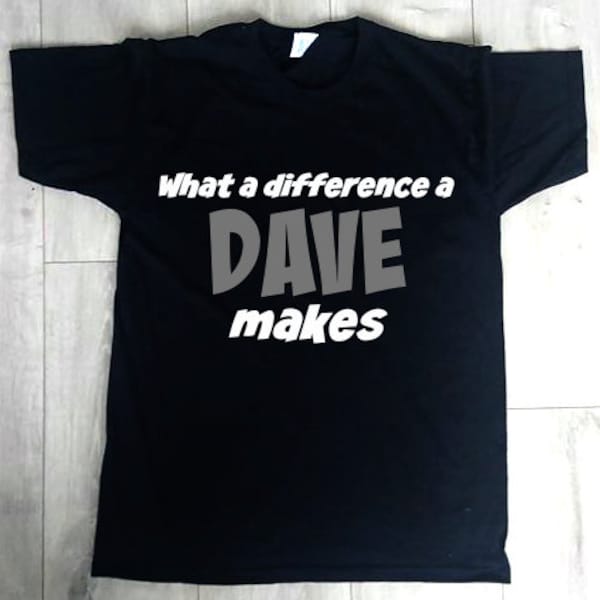 Funny Dave T Shirt - Etsy