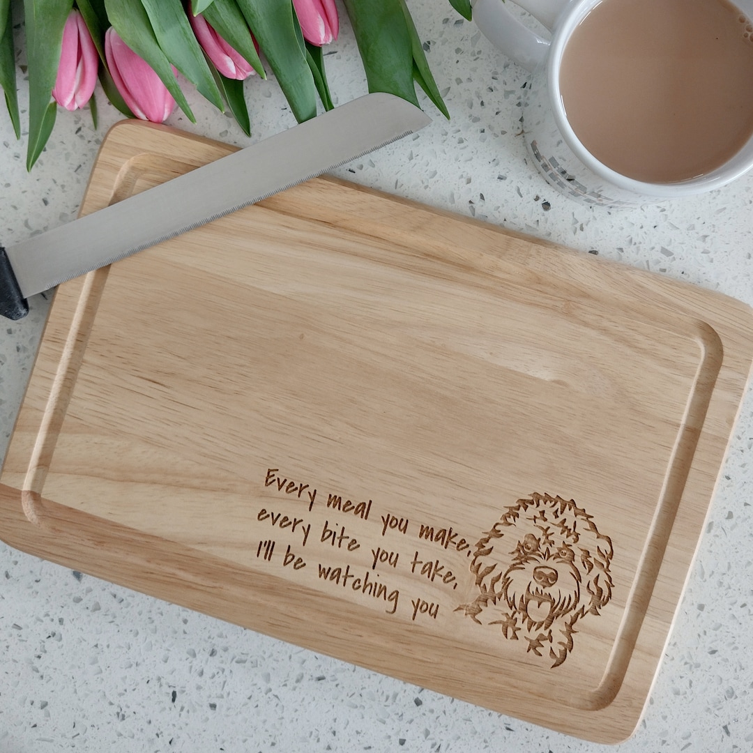 Cockapoo Chopping Board Serving Board Gift, Cockapoo Gift, Cockapoodle Present, Dog Lover - Etsy