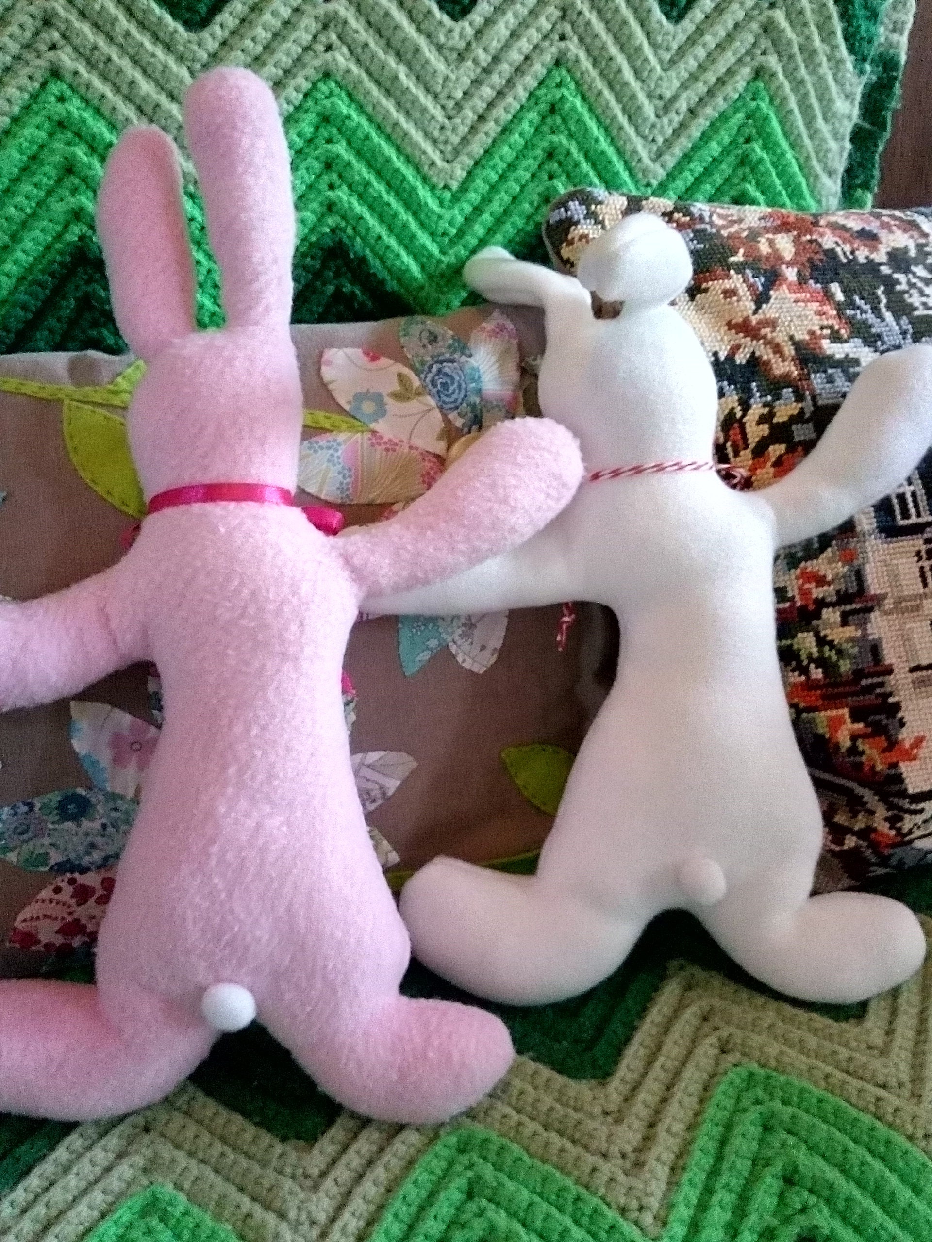 Les lapins cinco conejos cosidos a mano dulces - Etsy España