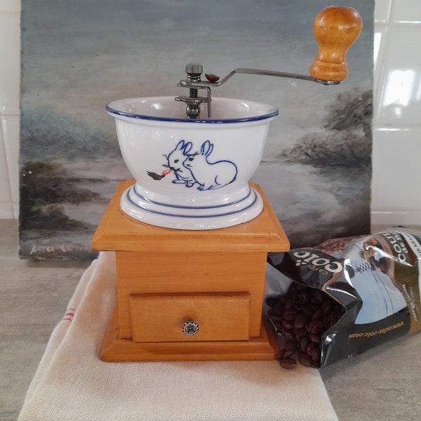 Ceramic Coffee Mill - Etsy