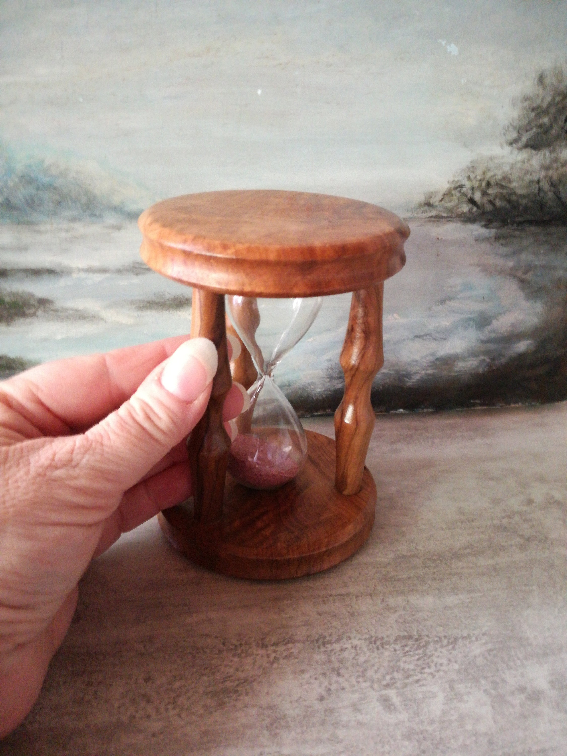 Wooden French Vintage Egg Timer 2 Mins 45 Sec - Etsy