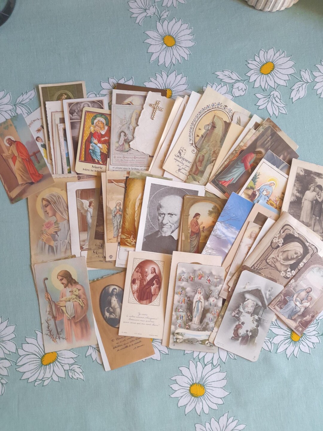 Seventy Vintage Religious Images, Cards, Devotional, Communion, Prayer ...
