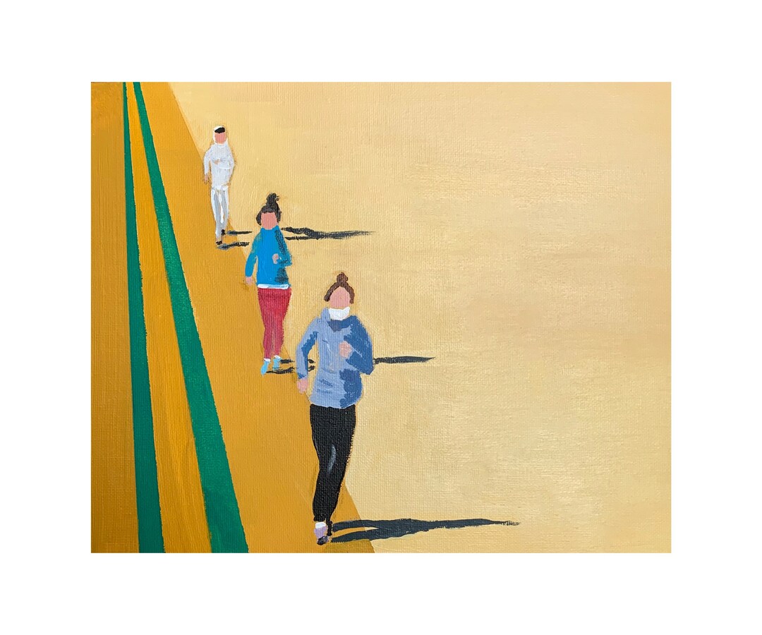 Social Distancing Fine Art Print - Etsy