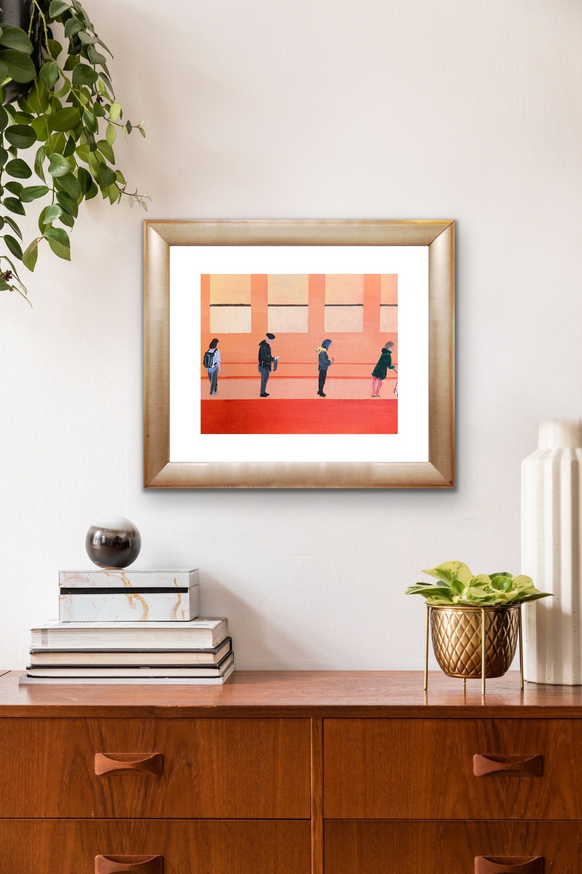 Social Distancing 2 Art Print - Etsy