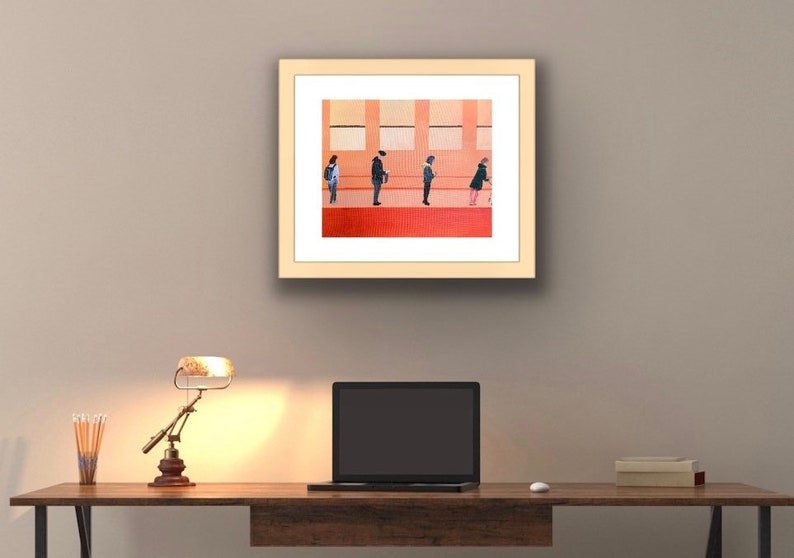 Social Distancing 2 Art Print - Etsy