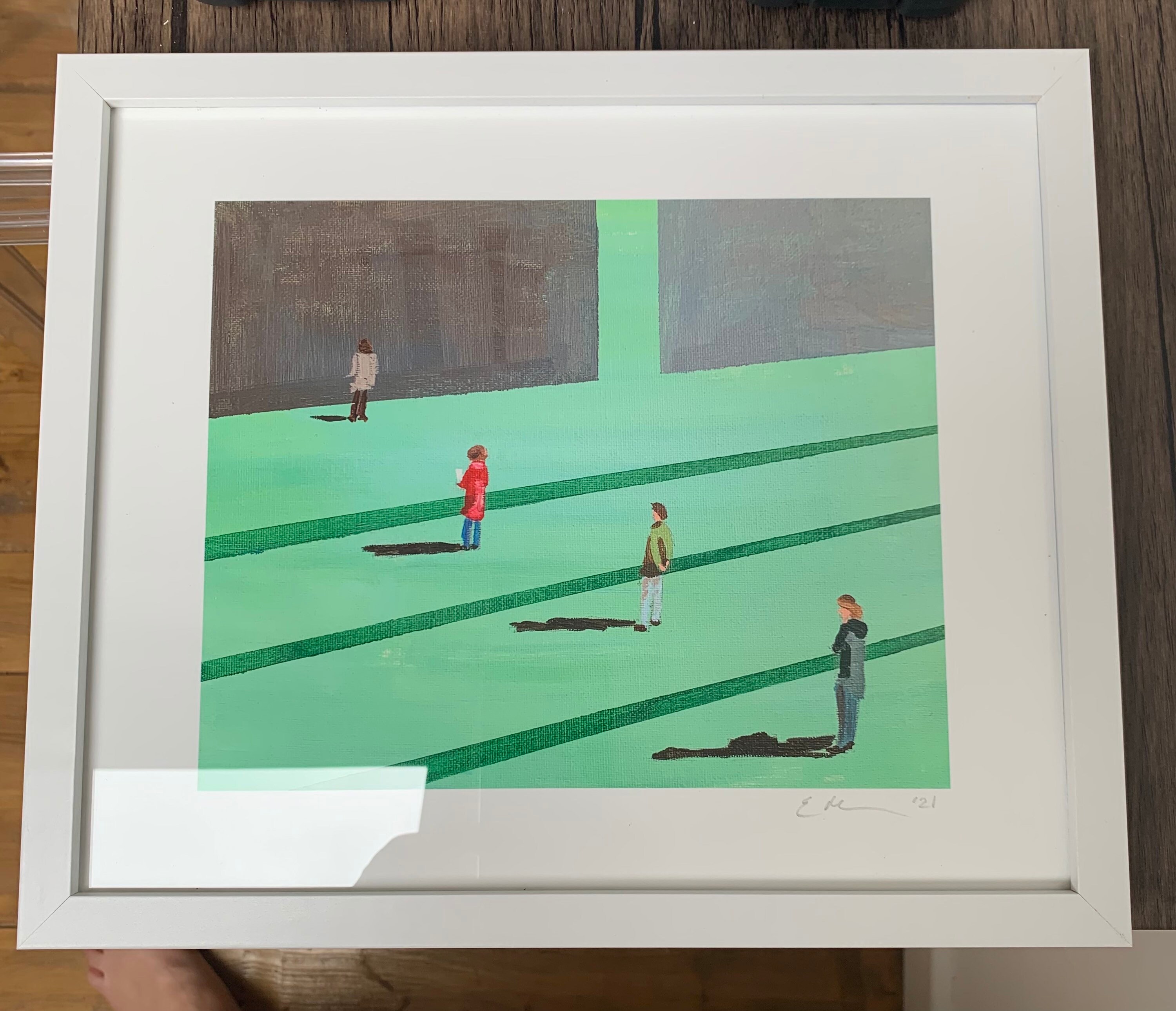 Social Distancing 1 Fine Art Print - Etsy