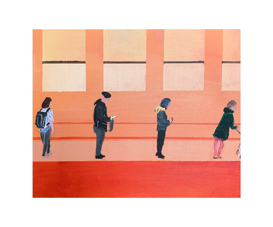 Social Distancing 2 Art Print - Etsy