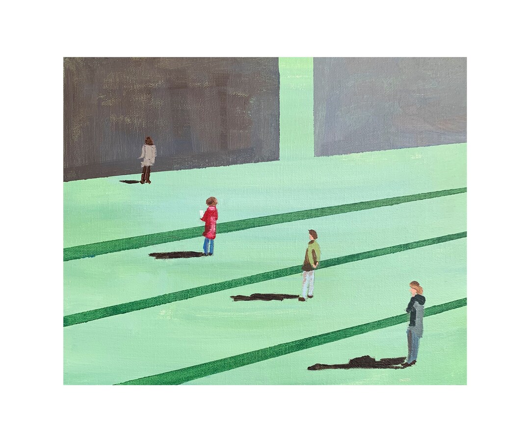 Social Distancing 1 Fine Art Print - Etsy