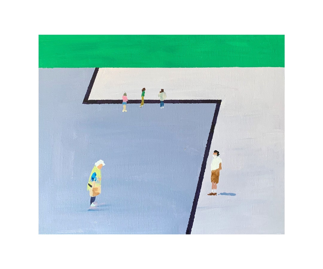 Social Distancing 6 Fine Art Print - Etsy