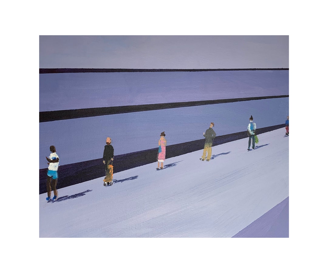 Social Distancing 8 Fine Art Print - Etsy