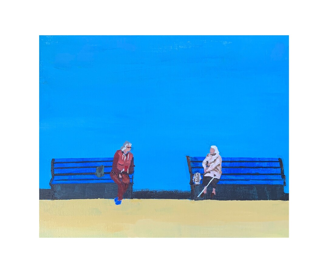 Social Distancing Fine Art Print - Etsy