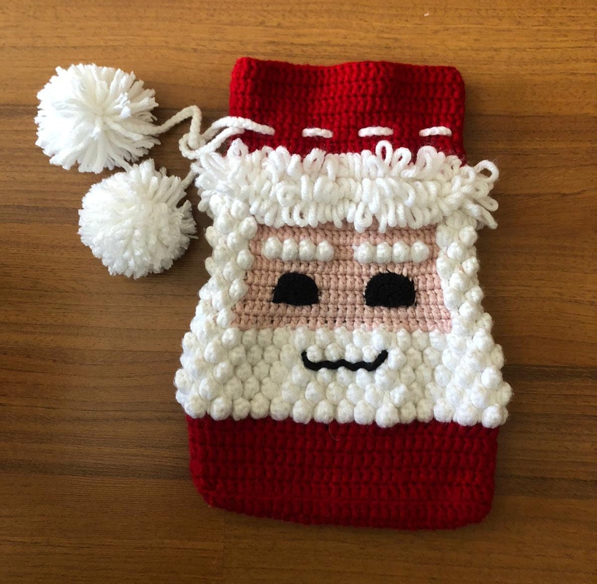 Easy Crochet Santa Secret Bag Pattern for Christmas Decoration, Xmas ...