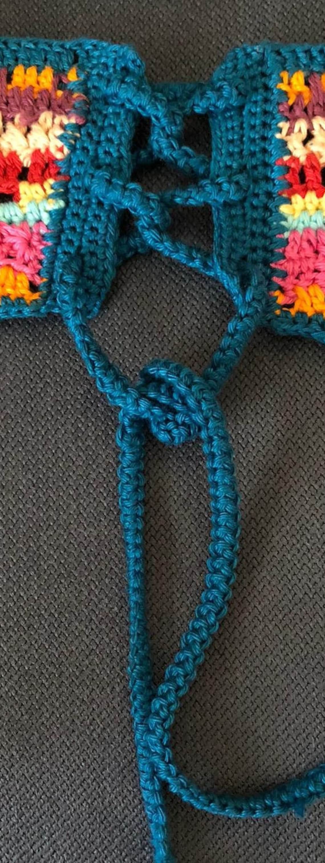 Crochet Bikini Pattern Easy Crochet Pattern Granny Square - Etsy