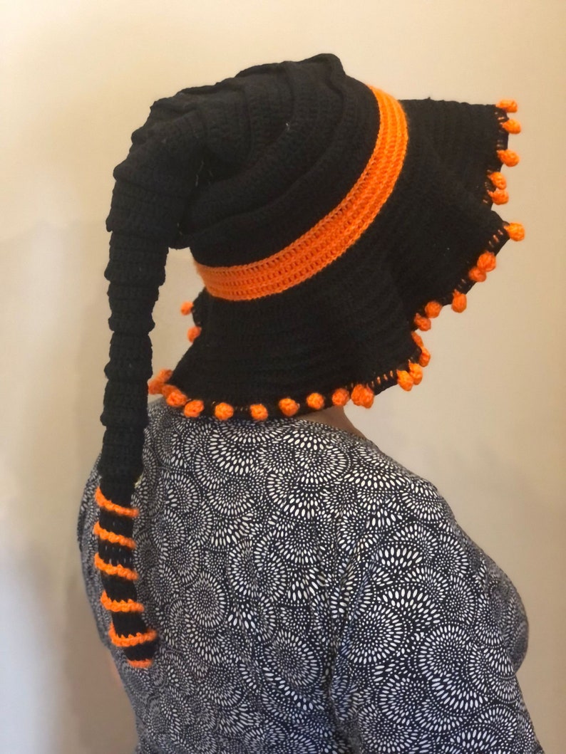 Crochet Witch Hat Pattern: Handmade Halloween Costume (digital Download ...