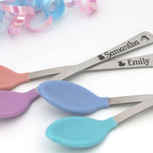 Baby Spoons Custom Engraved Baby's Name, Baby Shower Gift, Present ...