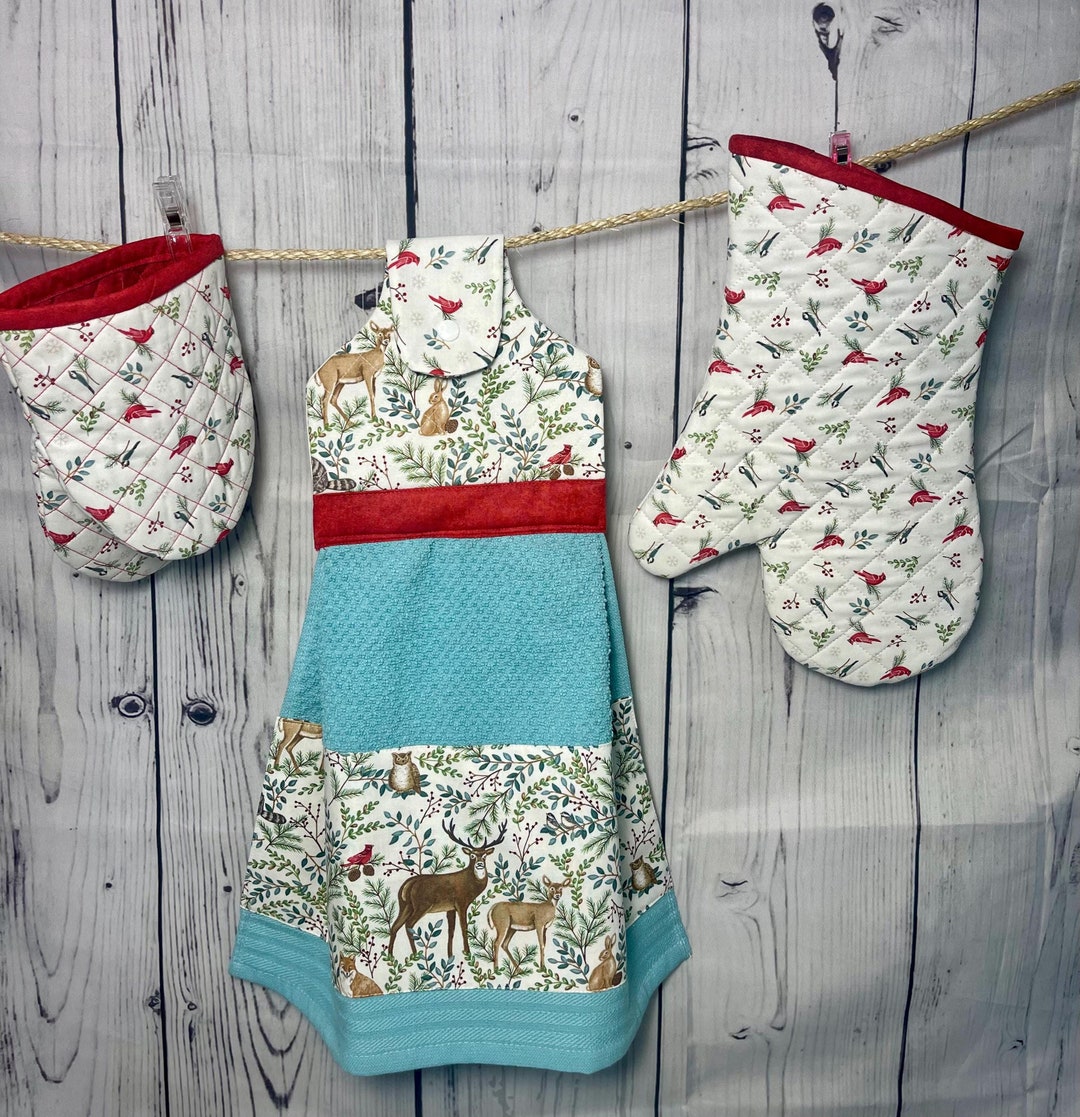 Quilted Kitchen Towel Topper Sewing Pattern, Hostess Gift (PDF Pattern ...