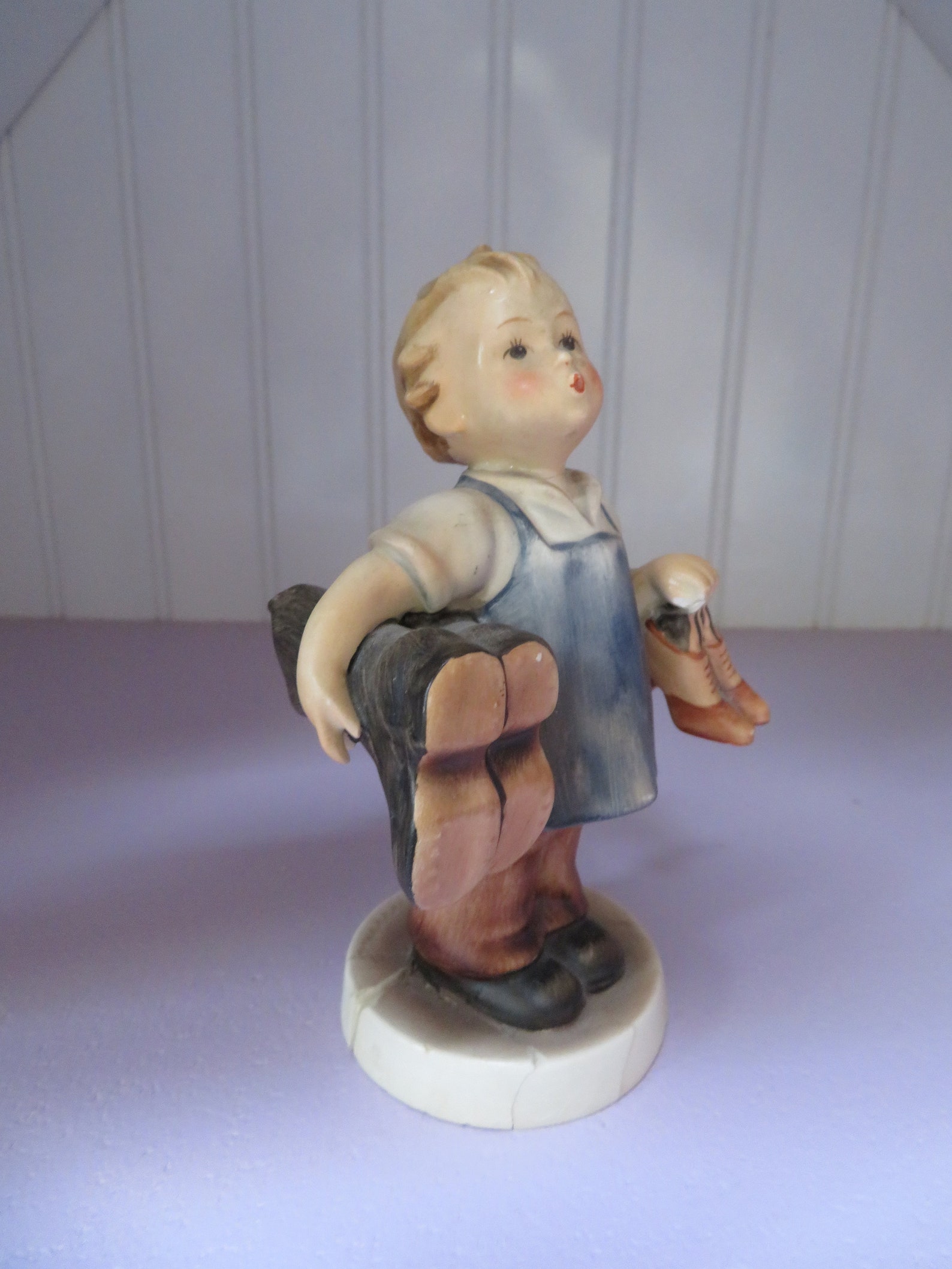 Vintage Hummel figurine Boy with Boots Shoemaker Cobbler | Etsy Vintage Hummel figurine Boy with Boots Shoemaker Cobbler | Etsy