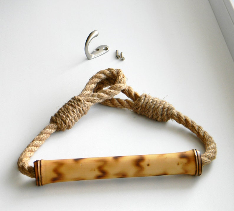 Toilet Paper Rope Holder..Toilet Roll Holder..Rope Nautical | Etsy